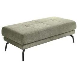 Hocker DIE PLANBAR "MP-IN20126", grün, B:132 H:45 T:68, 100% Polyester, Hocker, Sitzhocker, in Bezug Mircrofaser