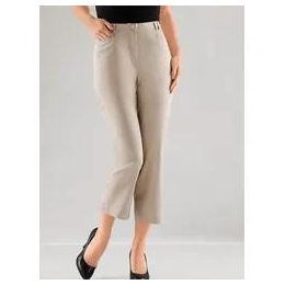 7/8-Hose COSMA, Damen, Gr. 54, Normalgrößen, grau (stein), 97% Baumwolle, 3% Elasthan, unifarben, 7/8-Länge, Hosen