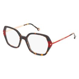 Carolina Herrera HER 0310 Brille Damen | Fassung: Vollrand, Quadratisch, Havanna