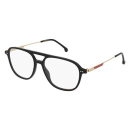 Carrera 1120 Brille Unisex | Fassung: Vollrand, Pilot, Schwarz