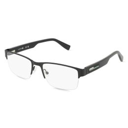 Lacoste L2299 Brille Unisex | Fassung: Vollrand, Quadratisch, Schwarz Matt