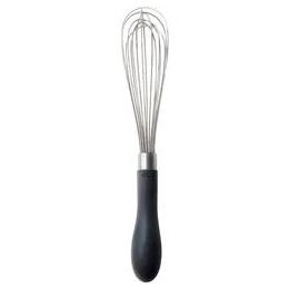 Schneebesen OXO GOOD GRIPS, schwarz, Edelstahl, Schneebesen, Edelstahl, 23 cm