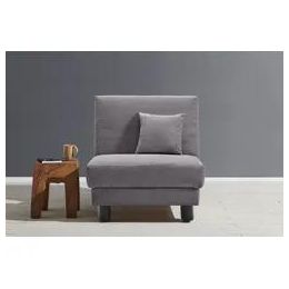 ell+ell Sessel ELL + ELL "Enny", grau, B:85 H:85 T:100, 92% Polyester 8% Nylon, Sessel, Schlafsessel Einzelsessel