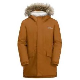Outdoorjacke Jack Wolfskin "COSY BEAR JACKET K", Kinder, Gr. 164, braun (autumn, leaves), OBERSTOFF 100% POLYESTER, FUTTER 100% POLYESTER FÜLLUNG 100% POLYESTER, Jacken