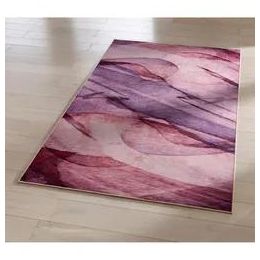 Teppich Heine HOME Gr. 4, lila, B:120cm H:6mm L:180cm, Kunstfaser, Polyester, Teppiche