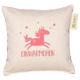 Wärmekissen Herbalind "4103", rosa, B:19cm H:2cm L:19cm, Bezug: 100% Baumwolle, Wärmekissen, Kindergetreidewärmekissen 4103 Einwärmchen 19x19 cm Dark Rose/Natur