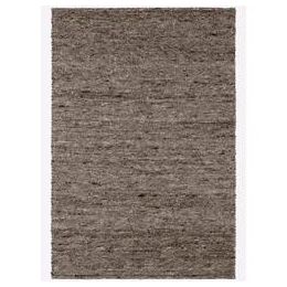 Teppich Heine HOME Gr. 2, grau, B:70cm H:12mm L:140cm, Wolle, Teppiche, Teppich
