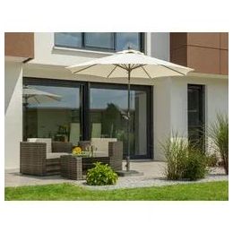 Sonnenschirm Schneider Schirme "Harlem", beige (natur), Obermaterial: 100% Polyester, Standschirme, ohne Schirmständer
