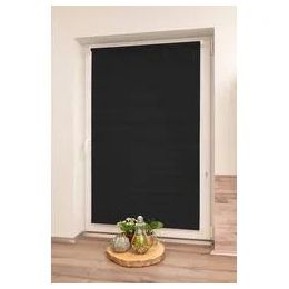 Doppelrollo K-home "Maringa Klemmfix" Gr. 22, schwarz, B:65cm H:150cm, Polyester, Rollos, in verschiedenen Größen und 11 Farben erhältlich