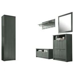 Garderobenschrank Home Affaire "ASCOT", grün, B:50cm H:197cm T:43cm, Schränke