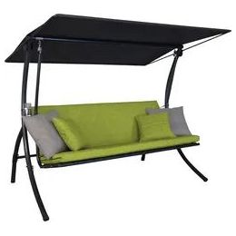 Hollywoodschaukel "Motion Smart lime, TOPSELLER", grün, B:210 H:160 T:145, Obermaterial: 100% Polyester, Angerer FREIZEITMÖBEL, Hollywoodschaukeln