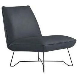 Sessel Egoitaliano "Lia Loungesessel, elegant und stylisch, toller Sitzkomfort", grau (charcoal), B:62cm H:73cm T:79cm, Sessel, Sessel, extravaganter Designsessel, Solit&auml;rsessel