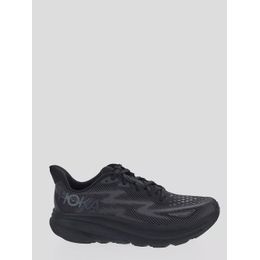 Hoka One One Hoka Low-Top Sneaker - Clifton 9 - Breathable Sports Shoe - Gr. 10_5 - in Schwarz - für Damen