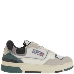 Autry Low-Top Sneaker - Suede And Mesh Sneakers With Contrast Heel And Log - Gr. 40 (EU) - in Bunt - f&uuml;r Damen