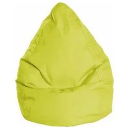 Sitzsack SITTING POINT "BRAVAL L", grün, B:70cm H:90cm T:70cm, Polyester, Polystyrol, Sitzsäcke