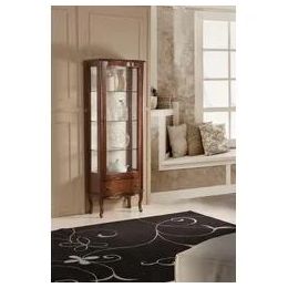 Vitrine Home Affaire "PUCCINI 560", braun (nussfarben), Schränke, Höhe 170 cm