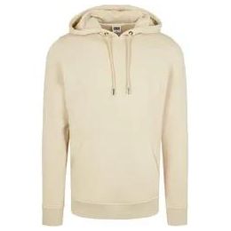 Sweatshirt Urban Classics "Urban Classics Herren Basic Terry Hoody", Herren, Gr. M, grau (concrete), 65% Baumwolle, 35% Polyester, unifarben, Sweatshirts
