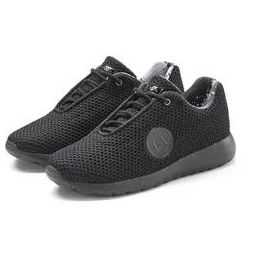 Sneaker Lascana ACTIVE, Damen, Gr. 42, schwarz, Obermaterial: 100% Textilmaterial. Futter: 100% Textilmaterial. Decksohle: 100% Textilmaterial. Laufsohle: 100% Synthetik, unifarben, Schuhe, mit Wohlfühlinnensohle, Schnürhalbschuh, Freizeitschuh VEGAN
