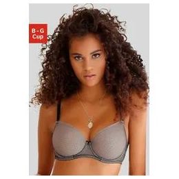 Schalen-BH Lascana "Invisible Pink", Damen, Gr. 80, Cup C, schwarz, MicrotouchSpacer, Obermaterial: 86% Polyamid, 14% Elasthan, Klassisch, BHs BH Schalen-BH T-Shirt-BH, mit Spacer-Schalen, perfekt unter weißer Kleidung