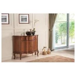 Anrichte Home Affaire "BORBONESE 6120", braun (nussfarben), Sideboards, Konsolentisch, Breite 120 cm
