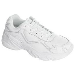 ENDURANCE ATHLECIA Sneaker ATHLECIA "CHUNKY Leather Trainers", Gr. 37, weiß, Leder, Casual, Schuhe, im sportlichen Style