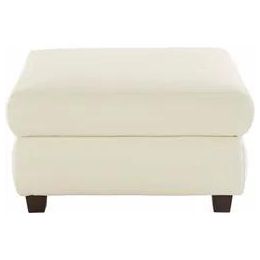 Hocker DOMO collection "Sully", beige (creme), B:82 H:44 T:76, Luxus-Microfaser ALTARA NUBUCK (100% Polyester);Kunstleder SOFTLUX;Luxus-Microfaser (100% Polyester);Chenille (100% Polyester), Hocker, Polsterhocker