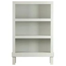 Regal Woood "Bonk", weiß, B:107cm H:160cm T:39cm, FSC-zertifizierter Holzwerkstoff, Regale, Bücherregal Standregal, ausgestattet mit drei Regalen, Breite 107 cm
