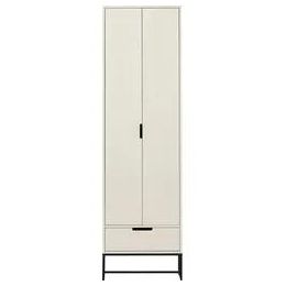 Mehrzweckschrank Woood "Silas", weiß, B:60cm H:210cm T:36cm, FSC-zertifizierter Holzwerkstoff, Schränke, Hochschrank, H 210 cm x B 60 cm x T 36 cm