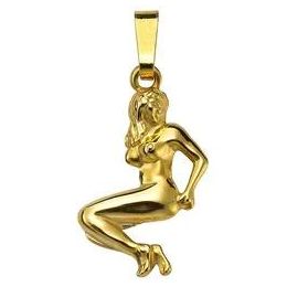 Sternzeichenanhänger Firetti "Schmuck Geschenk Gold 333 Halsschmuck Anhänger Halskette Sternzeichen" Gr. 6, gold (gelbgoldfarben), Schmuckanhänger, Damen, 6, Gelbgold 333, 0,43 g