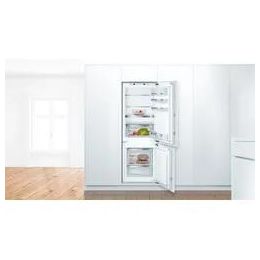 Bosch Einbaukühlgefrierkombination "KIS77AFE0", Standardmodul: E (A-G), weiß, Rechtsanschlag, wechselbar, Kühlschränke