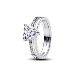 Pandora Damenring Classic Stone 193100C01-50