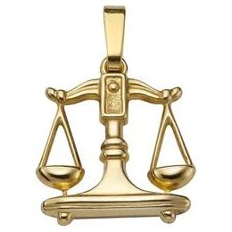 Sternzeichenanhänger Firetti "Schmuck Geschenk Gold 333 Halsschmuck Anhänger Halskette Sternzeichen" Gr. 7, gold (gelbgoldfarben), Schmuckanhänger, Damen, 7, Gelbgold 333, 0,43 g