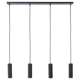 Brilliant Pendelleuchte "Marty", braun (sand schwarz), 4, 1 Stk., Leuchten, LED-Pendellampe, B: 92 cm, 4x 350 lm, 3000 K