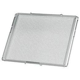 Beko Backblech "AirFry", grau (edelstahl), B/H/T: 46cm 3cm x 38,5cm, Backbleche, passend für aktuelle Beko Multifunktionsbacköfen
