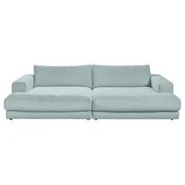 Loungesofa Places of Style "Enisa, B/T/H: 290/170/85 cm", blau (bleu), B:290cm H:85cm T:170cm, 88% Polyester, 12% Polyacryl, Sofas, Zeitloses und stylisches Loungemöbel, Mega-Sofa, Big-Sofa XXL
