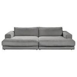 Loungesofa Places of Style "Enisa, B/T/H: 290/170/85 cm", grau (dunkelgrau), B:290cm H:85cm T:170cm, 88% Polyester, 12% Polyacryl, Sofas, Zeitloses und stylisches Loungemöbel, Mega-Sofa, Big-Sofa XXL
