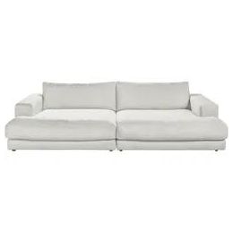 Loungesofa Places of Style "Enisa, B/T/H: 290/170/85 cm", grau (hellgrau), B:290cm H:85cm T:170cm, 88% Polyester, 12% Polyacryl, Sofas, Zeitloses und stylisches Loungemöbel, Mega-Sofa, Big-Sofa XXL