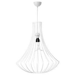 Kayoom Hängeleuchte "Hängelampe Chiara 110", weiß, 1, Ø 52cm H: 60cm, 1 Stk., Leuchten, Industrie- und Nostalgie-Design