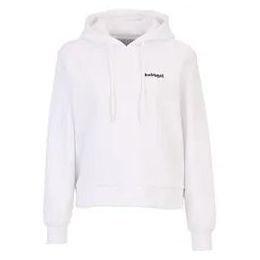 Kapuzenpullover MISS TEE "Miss Tee Babygal Hoody", Damen, Gr. XL, weiß, 65% Baumwolle, 35% Polyester, mehrfarbig, casual, oversize, ohne Ausschnitt, Pullover