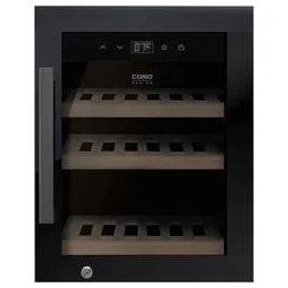 Caso Design CASO Weinkühlschrank "716", Standardmodul: G (A-G), schwarz, B:39,5cm H:52cm T:51,5cm, Weinkühlschränke, WineExclusive 12
