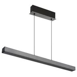 Globo LIGHTING LED-Hängeleuchte "ETHAN", grau (dunkelgrau), 1, H: 150, 1, Leuchten, Höhenverstellbar, Breite verstellbar, Touch Ein/Aus, Touchdimmer