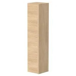 Hochschrank Welltime "Pure Badezimmerschrank", light oak, B:35cm H:160cm T:36,6cm, FSC-zertifizierter Holzwerkstoff, Schränke, Breite 35 cm, Höhe 160 cm, mit Soft-Close-Funktion, FSC zertifiziert