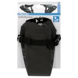 Fahrradtasche Fischer FAHRRAD, schwarz, Taschen, B/H/T: 8cm x 17cm x 26,5cm, PVC, Polyester, B:8cm H:17cm T:26,5cm
