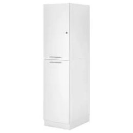 Hochschrank respekta "Clara", weiß, B:50cm H:200cm T:67,6cm, Spanplatte, Schränke, Bad-Hochschrank, (B x T x H) 50 x 67,6 x 200 cm