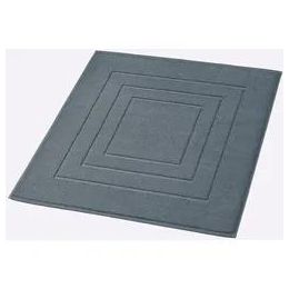 Badematte Vossen Gr. 2, grau, (67cm x 120cm ), 1 Stk., Badematten