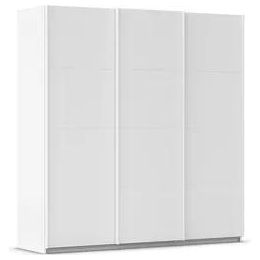 Kleiderschrank Rauch "Schwebetürenschrank OTTO ́s Choice Garderobe Schrank TOP ANGEBOT Avola", weiß (alpinweiß, leisten weiß), B:203cm H:210cm T:62cm, Holzwerkstoff, Schränke, mit eleganten Zierleisten in Chrom, Schwarz oder Weiß MADE IN GERMANY