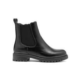C'M Chelsea-Boots in Schwarz - 53% | Größe 40 | Stiefeletten