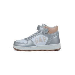 GAP Sneakers "Boston Mid II" in Beige/ Silber/ Wei&szlig; - 57% | Gr&ouml;&szlig;e 30 | Kindersneakers