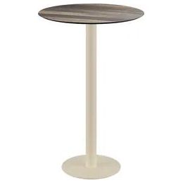 Klapptisch Essentials "Urban", beige (sand, tropical wood, sandfarben), B:70cm H:109,2cm T:70cm, Pulverbeschichteter Stahl, Tische, in verschiedenen Ausführungen