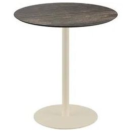 Klapptisch Essentials "Urban", beige (sand, riverwashed wood, sandfarben), B:70cm H:73,2cm T:70cm, Pulverbeschichteter Stahl, Tische, in verschiedenen Ausführungen